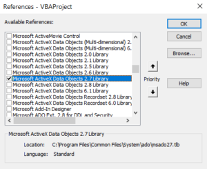 Buatlah module melalui menu Insert->Module , lalu copy paste script di ...